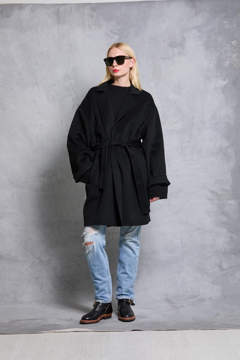 Stable Coat in Wool - Black – MAMÈNE